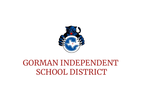 Home – High School – Gorman Independent School District
